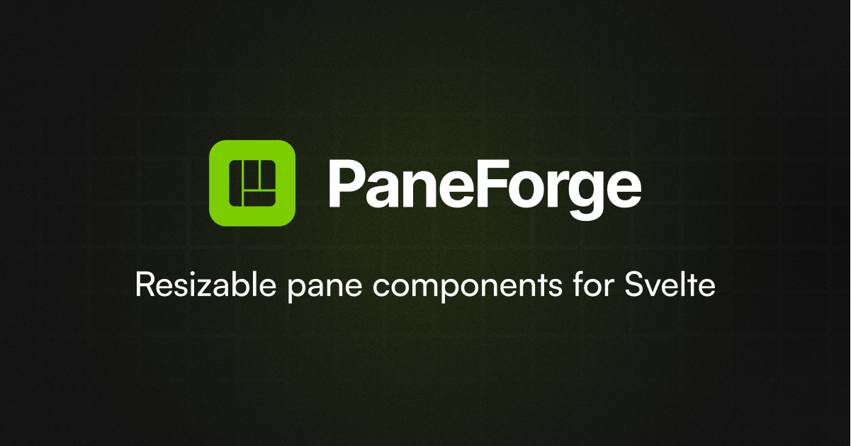 Introduction - PaneForge